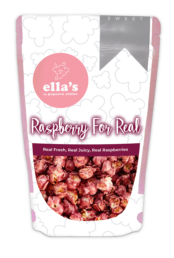 Raspberry For Real – Ella's Popcorn